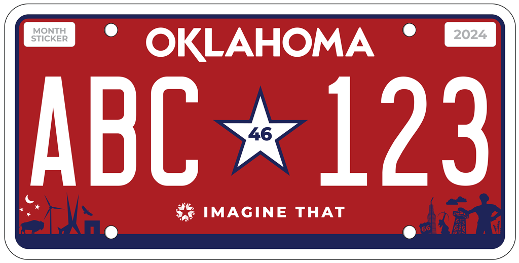 New Oklahoma License Plate And Registration Process New Oklahoma License Plate And Registration Process